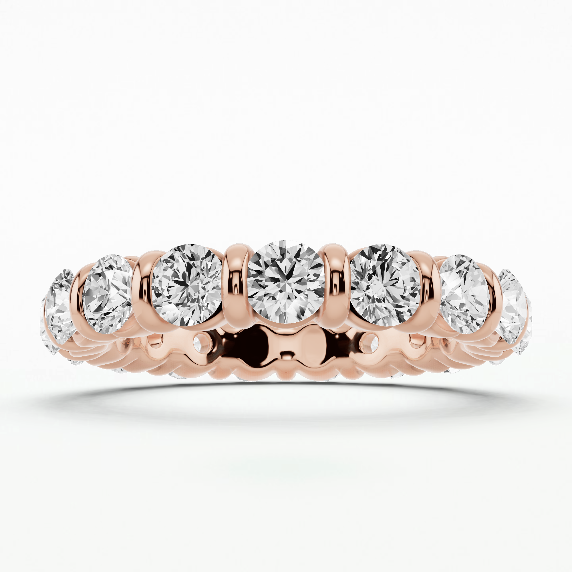 Astra Lab Grown Diamond Full Eternity Band-Round – Dream Diamonds Jewellery